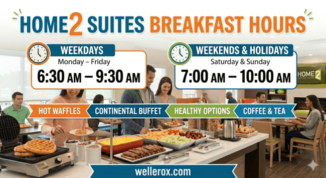 Home2 Suites Breakfast Hours 2026: Full Schedule & Detail Guide - Wellerox